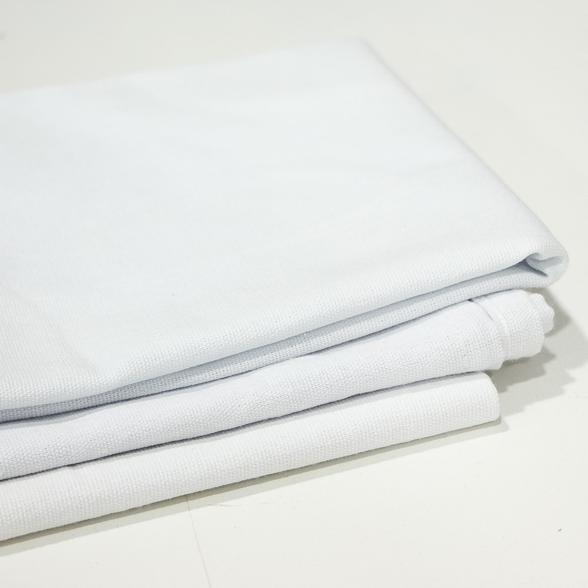 Tecido Kit 10 Panos de Prato Branco 72x45 cm - Empório dos Tecidos
