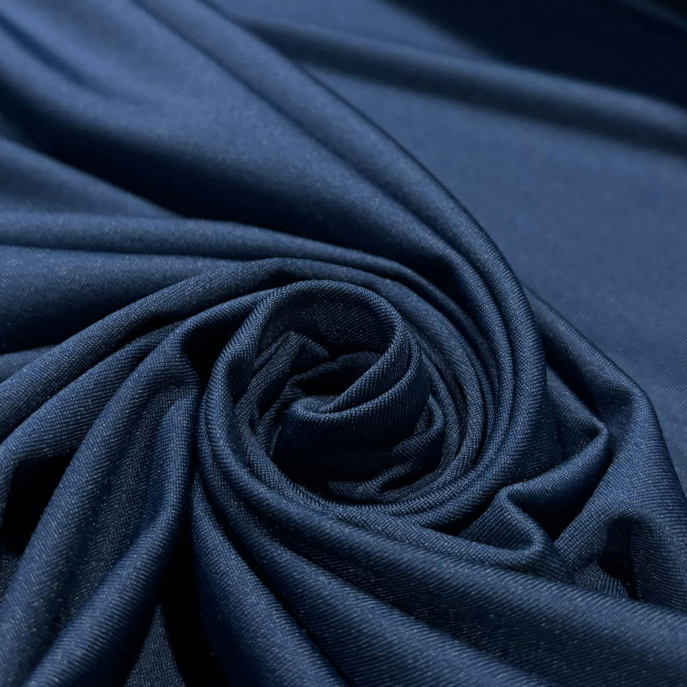 Tecido Malha Suplex Flanelada Azul Marinho - Empório dos Tecidos